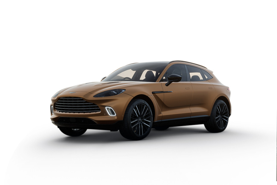 Aston Martin DBX Satin Golden Saffron Colour