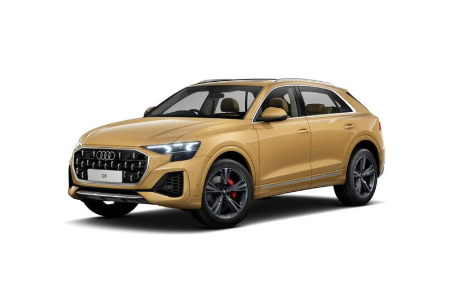 Audi Q8 Sakhir Gold Metallic Colour