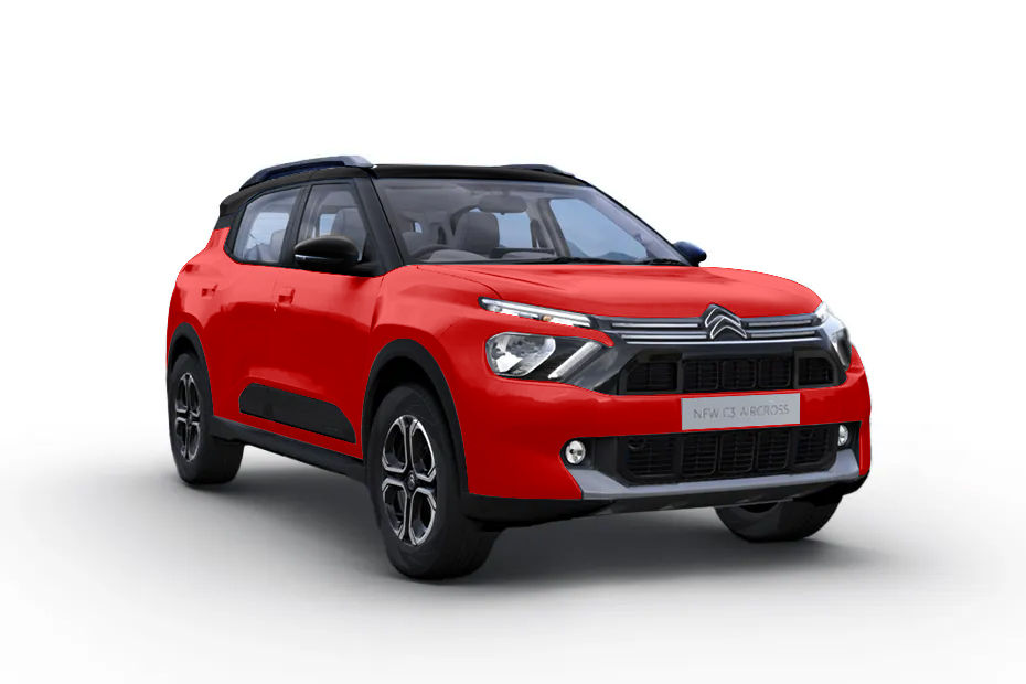 Citroen Aircross Garnet Red With Perlanera Black Colour