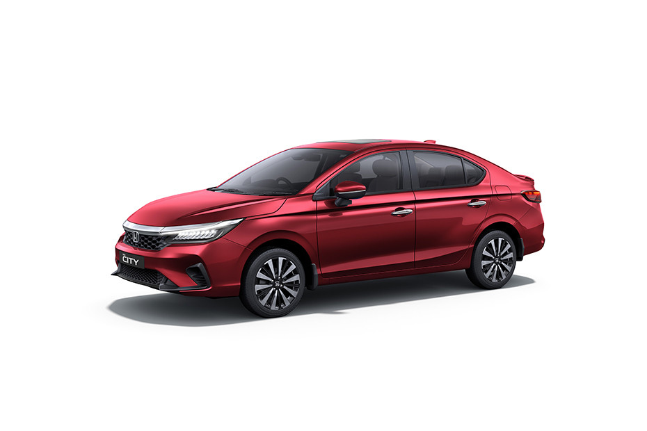 Honda City Radiant Red Metallic Colour