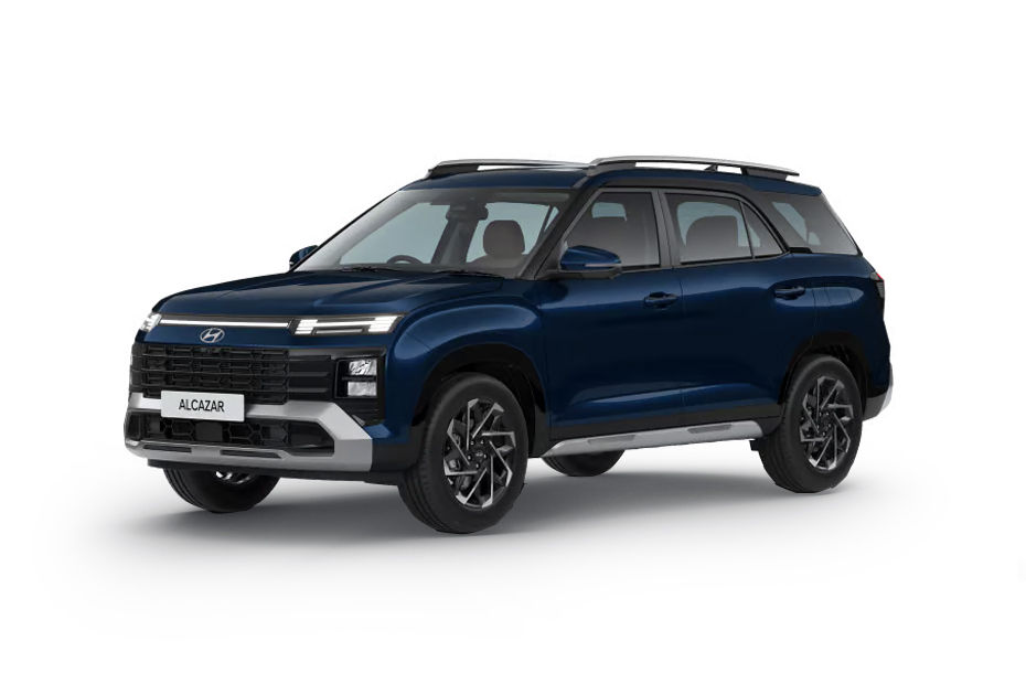 Hyundai Alcazar Robust Emerald Pearl Colour