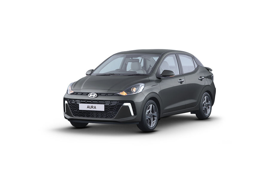 Hyundai Aura Titan Grey Colour