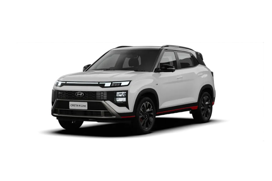 Hyundai Creta N Line Atlas White Colour