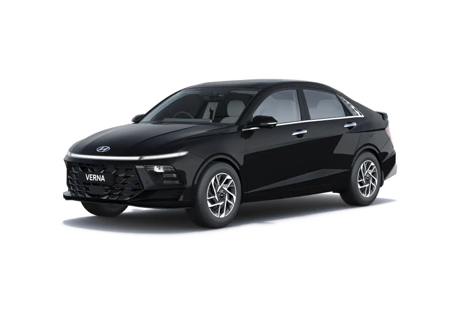 Hyundai Verna Titanium Black Colour