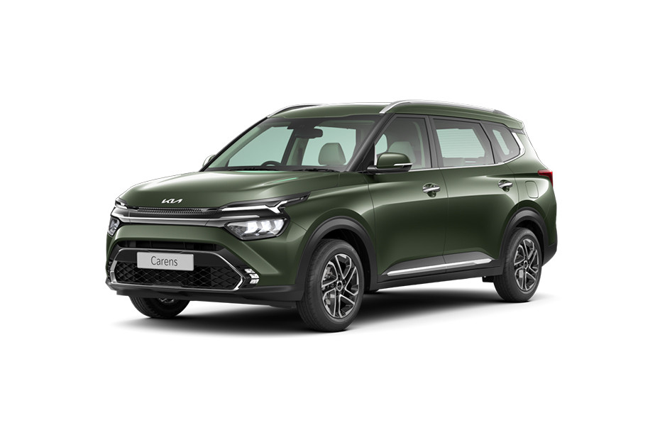 Kia Carens Pewter Olive Colour