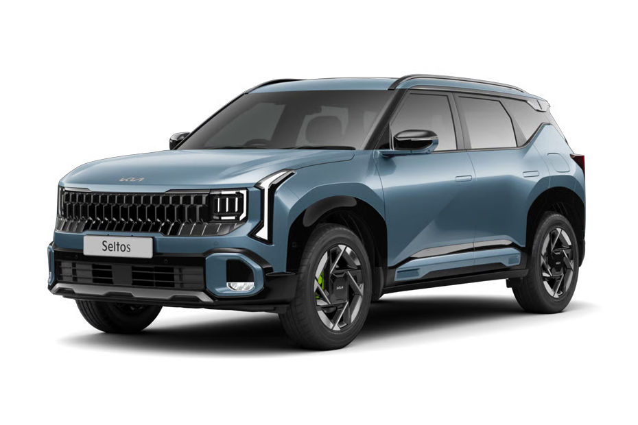 Kia Seltos Frost Blue Colour