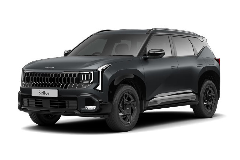 Kia Seltos Magma Red Colour