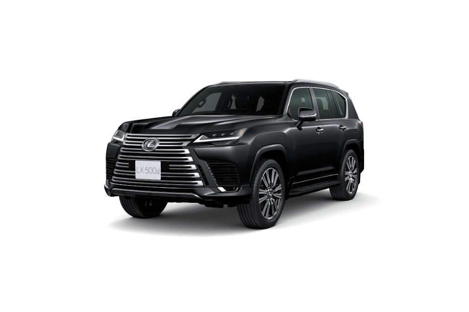 Lexus LX Graphite Black Glass Flake Colour