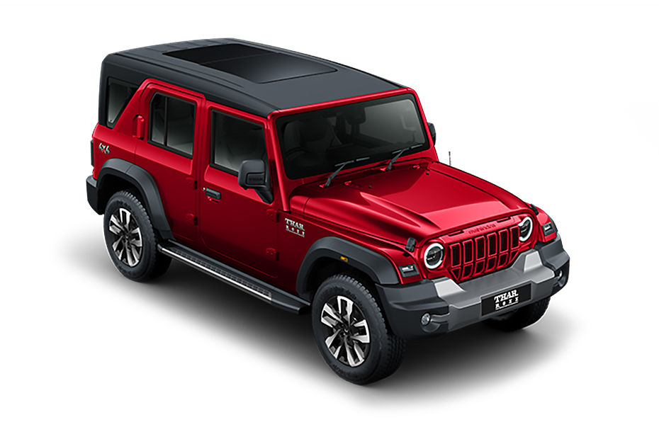 Mahindra Thar ROXX Everest White Colour