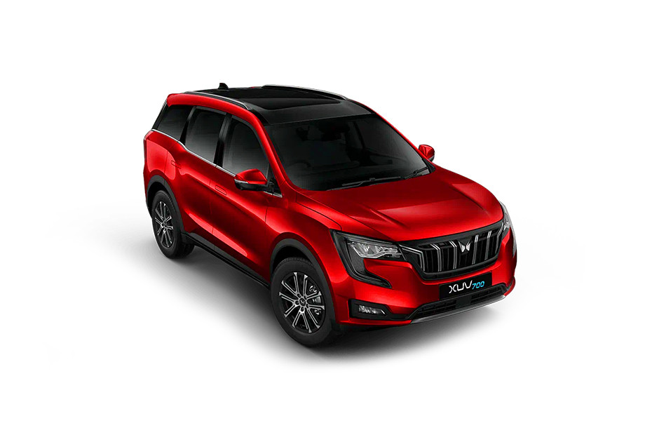 Mahindra XUV700 Red Rage Dt Colour