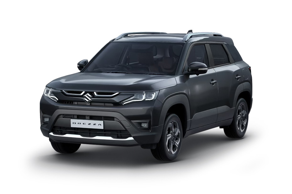 Maruti Brezza Splendid Silver With Bluish Black Roof Colour