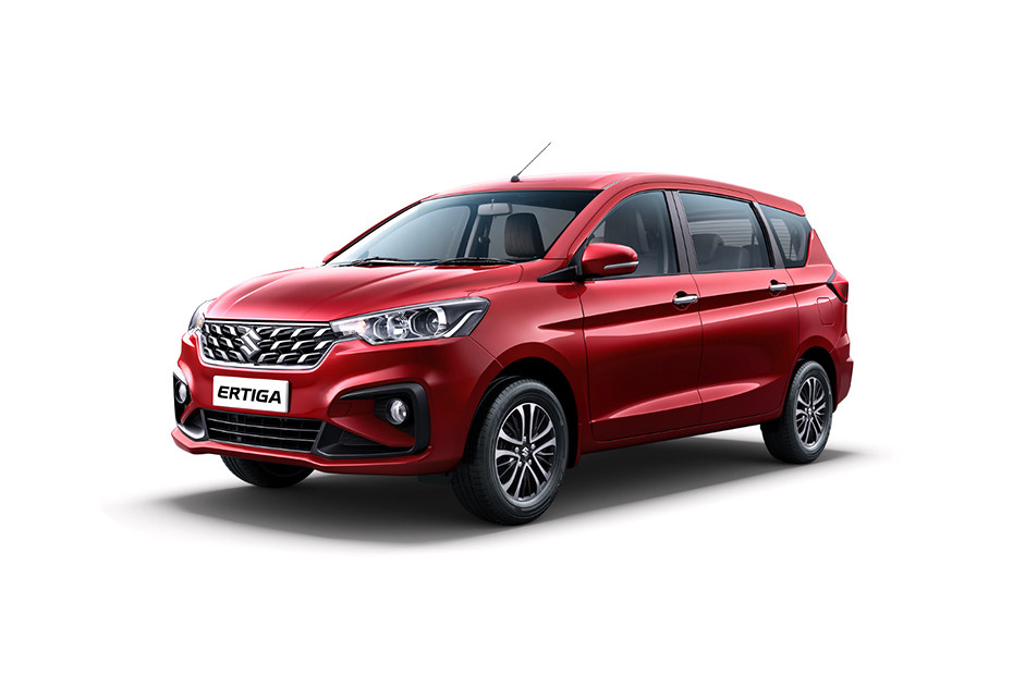 Maruti Ertiga Auburn Red Colour
