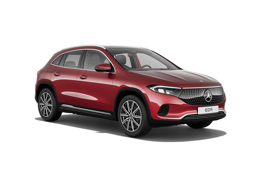Mercedes-Benz EQA Designo Patagonia Red Metallic Bright Colour
