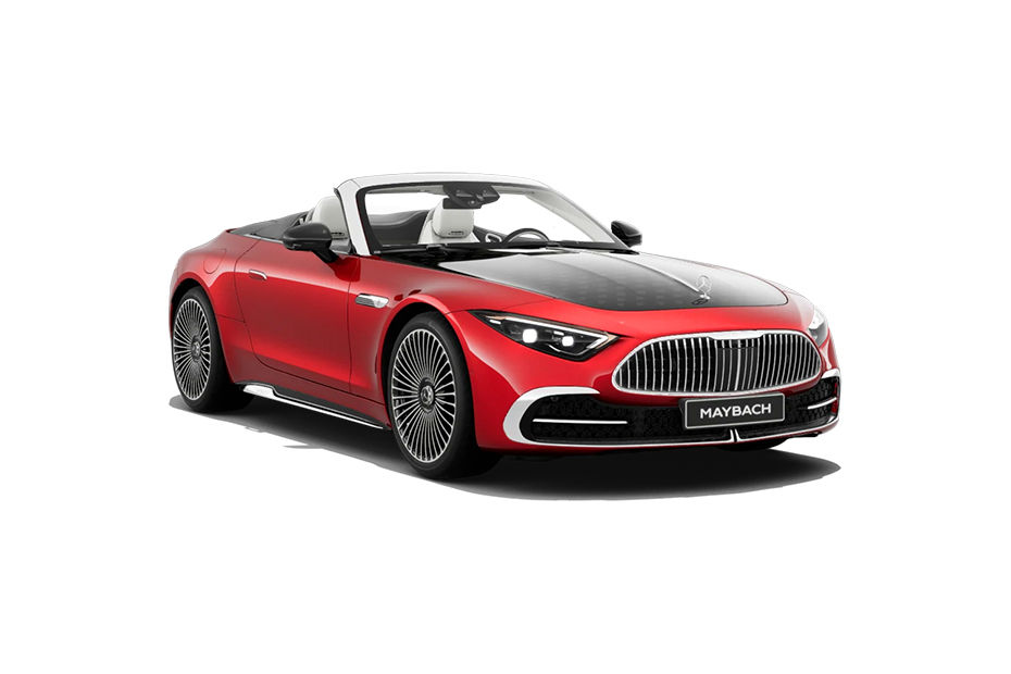 Mercedes-Benz Maybach SL 680 Garnet Red Metallic Colour