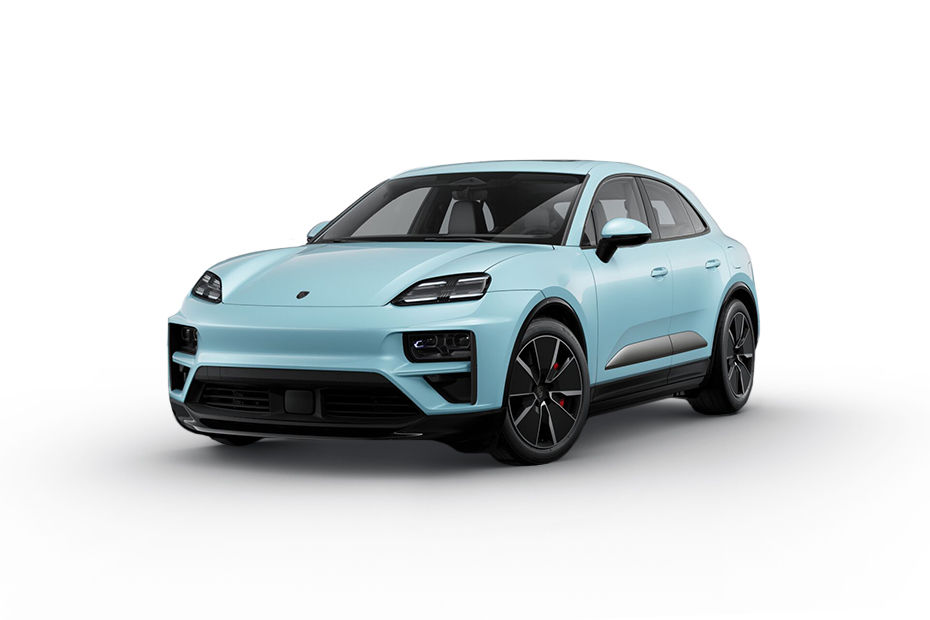 Porsche Macan EV Frozen Blue Metallic Colour