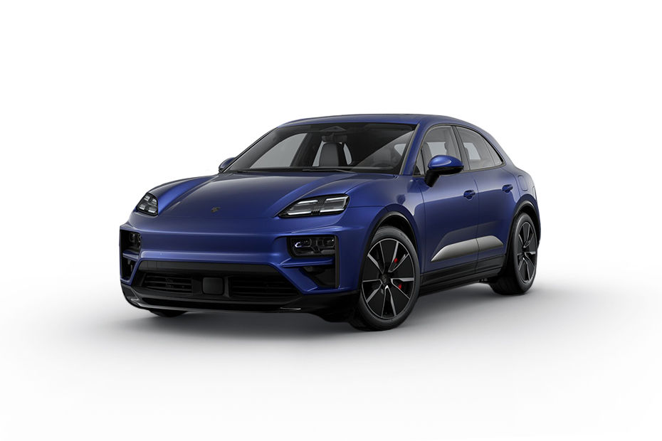 Porsche Macan EV Gentian Blue Metallic Colour