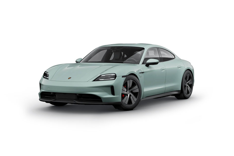 Porsche Taycan Shade Green Metallic Colour
