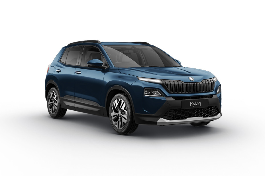 Skoda Kylaq Lava Blue Colour