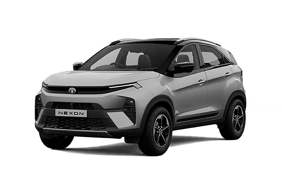 Tata Nexon Daytona Grey Dual Tone Colour