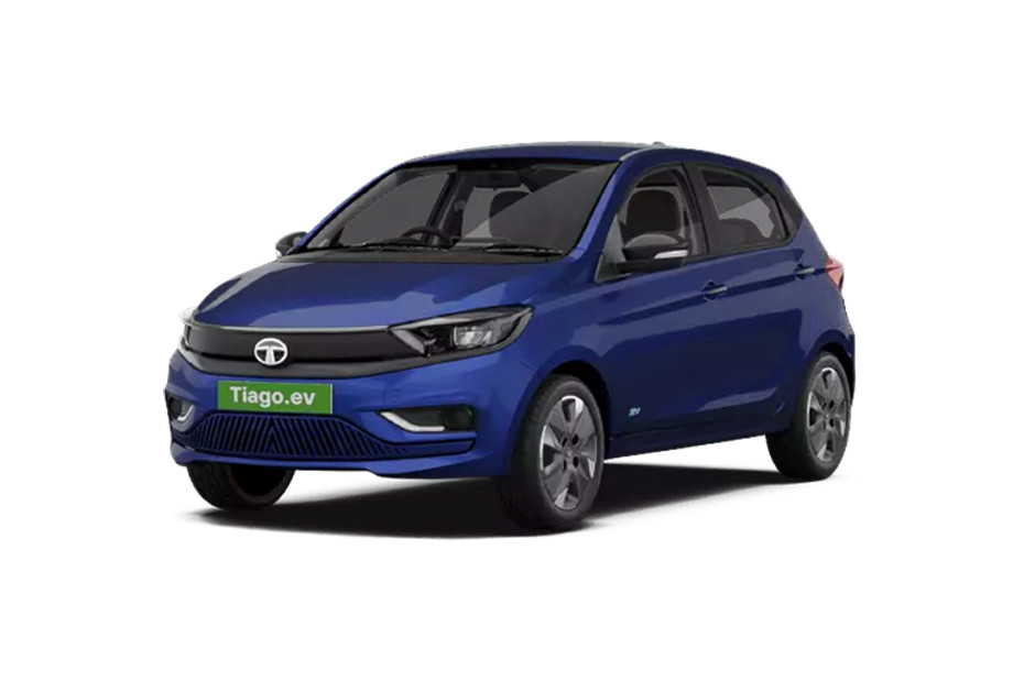 Tata Tiago EV Arizona Blue Colour