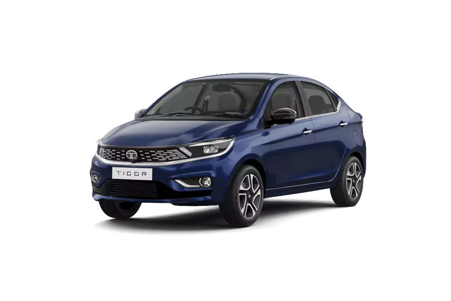 Tata Tigor Arizona Blue Colour