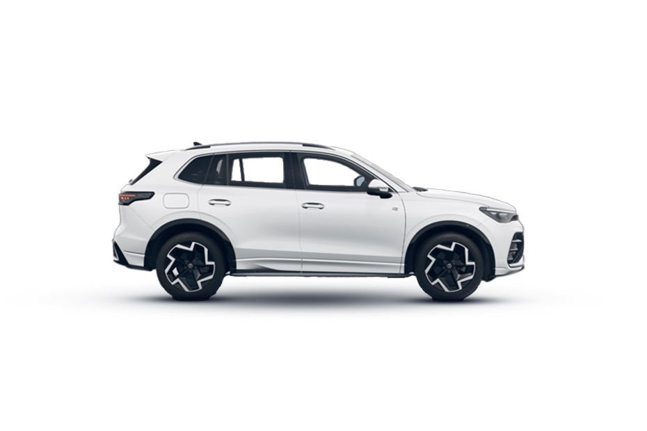 Volkswagen Tiguan R Line Oryx White Mother Of Pearl Effect Colour