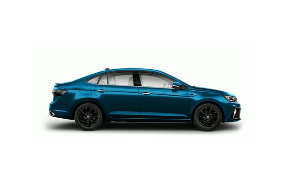 Volkswagen Virtus Lava Blue Colour