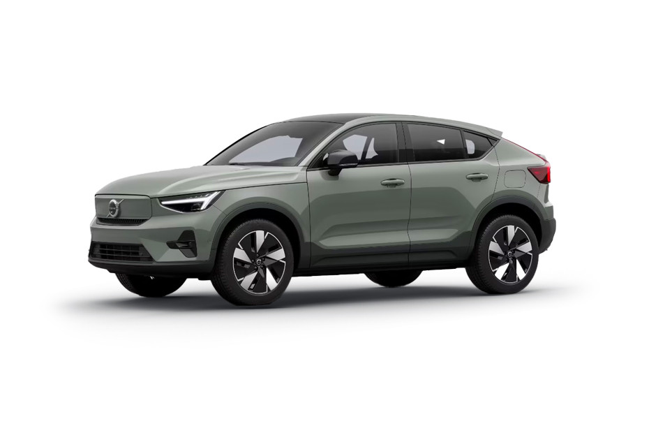 Volvo C40 Recharge Sage Green Colour